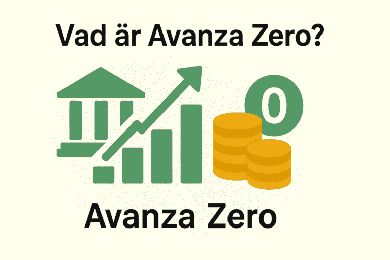 Avanza Zero: Har fonden utdelning? Allt om avkastning och innehav